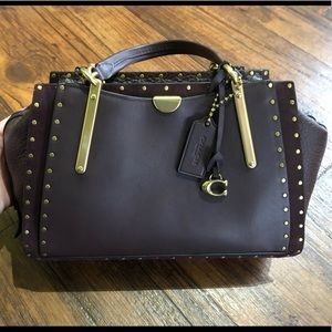 Coach | Bags | Coach Dreamer With Rivets Oxblood | Poshmark